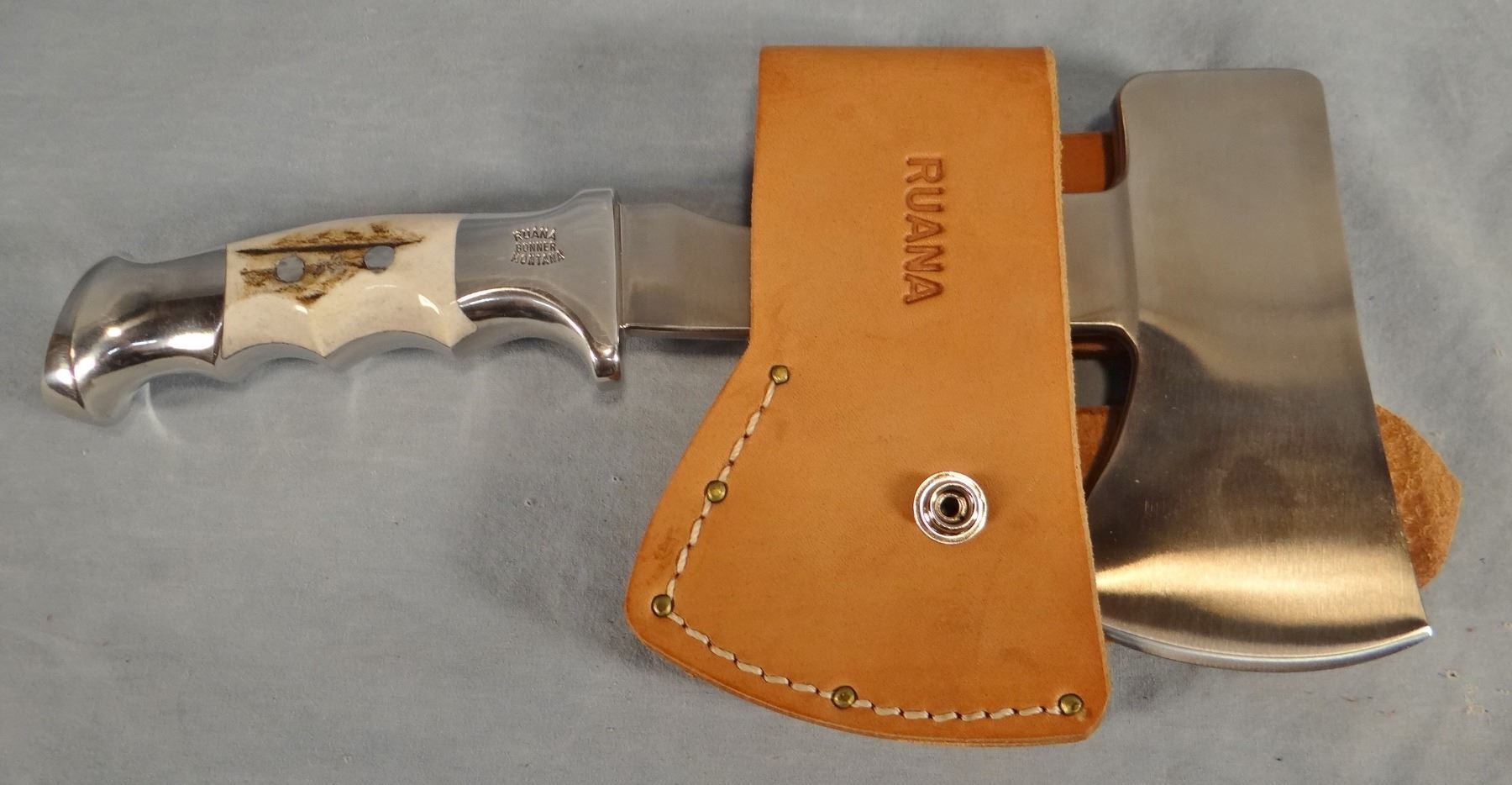 Ruana hatchet w/sheath, 6"