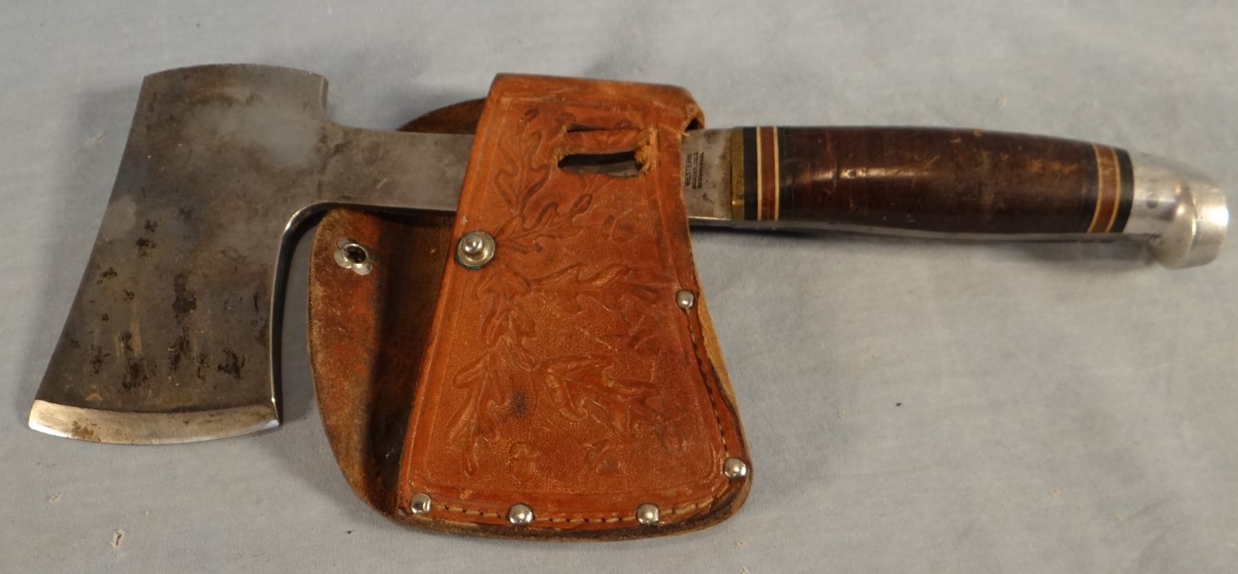 Western hatchet, 6" w/sheath