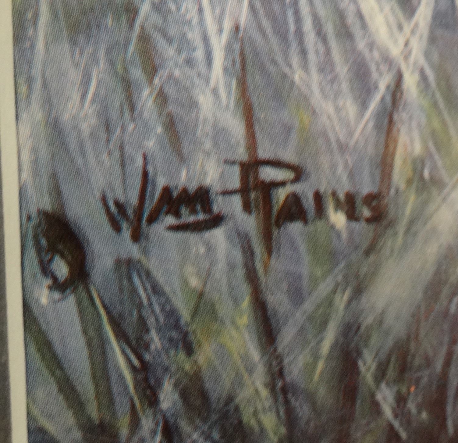 Rains, William framed print, Thirsty, 18 x 24, 795/1000