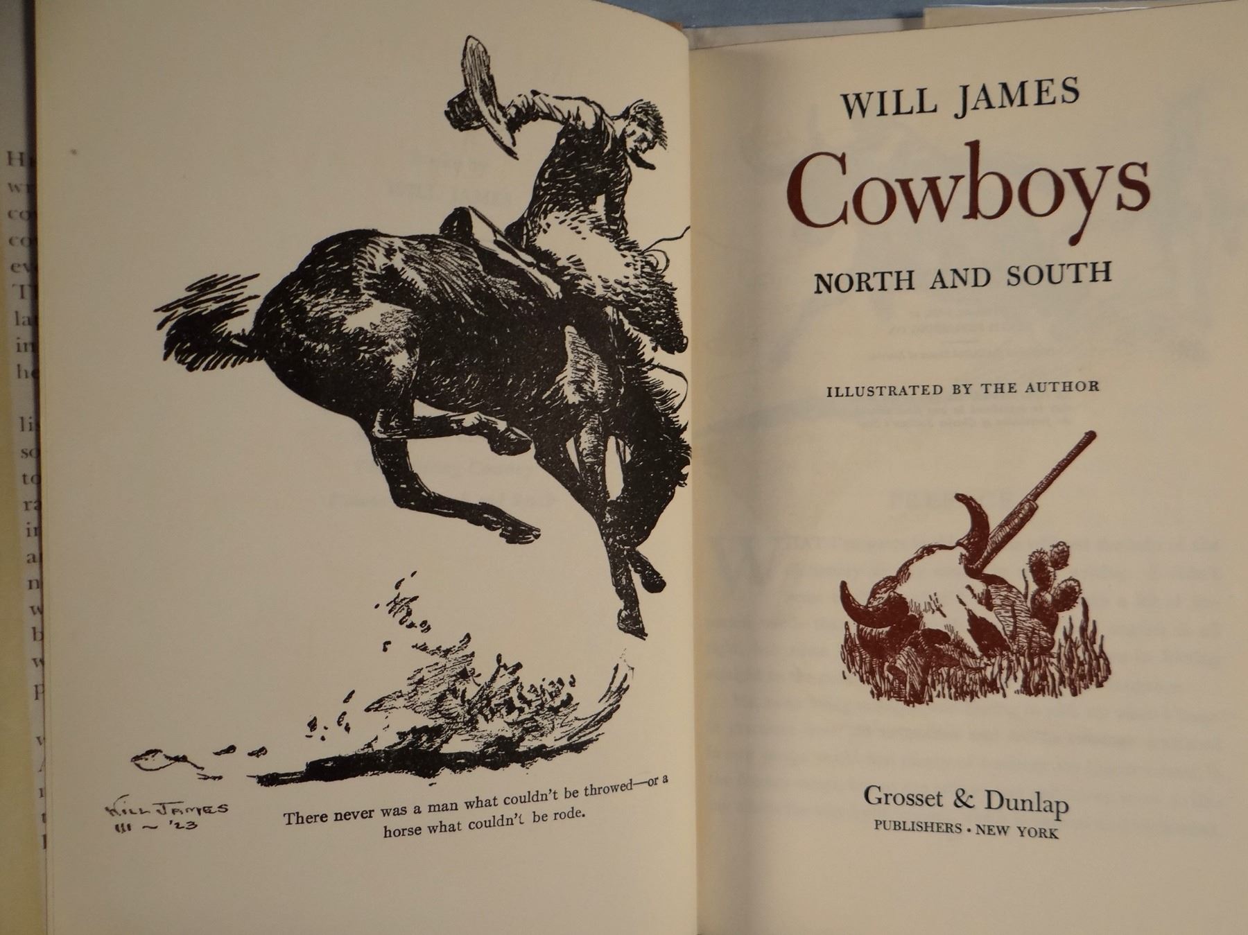 4 books by James, Will, Home Ranch and Horses I Have Known, both World ...