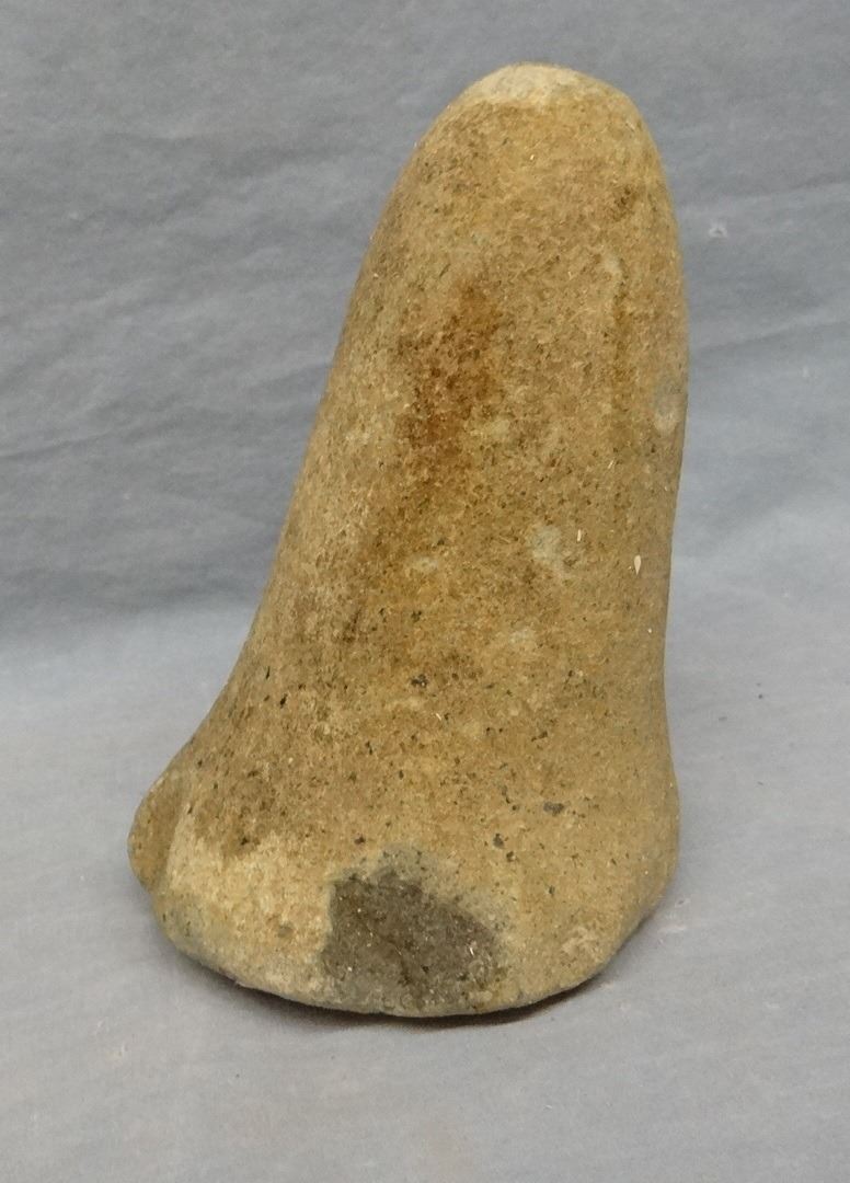 2 Indian grinding stones, hand held, for seeds, berrys packing salmon ...