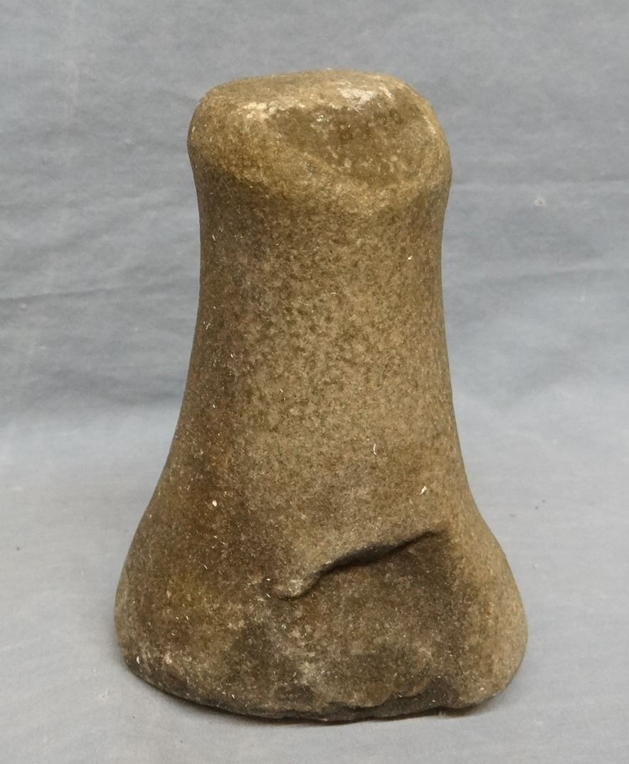 2 Indian grinding stones, hand held, for seeds, berrys packing salmon ...