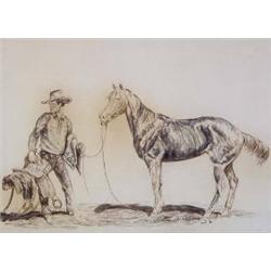 Hughlette "Tex" Wheeler, Charcoal