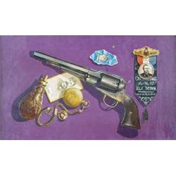 Jerry Riness, Oil on Board