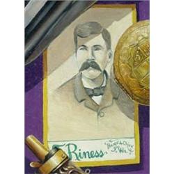 Jerry Riness, Oil on Board