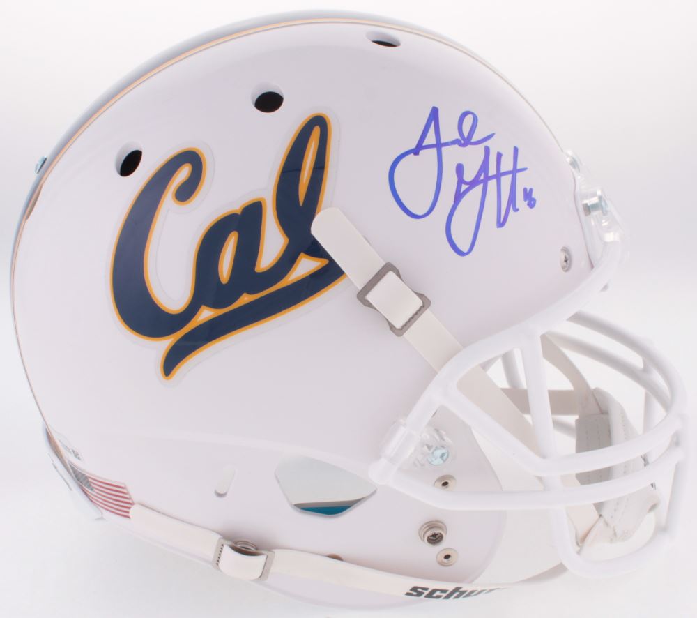 Jared Goff Signed California Golden Bears Full-Size Speed Helmet (Fanatics)
