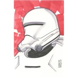 Tom Hodges - First Order Flametrooper "Star Wars" Signed ORIGINAL 5.5 ...