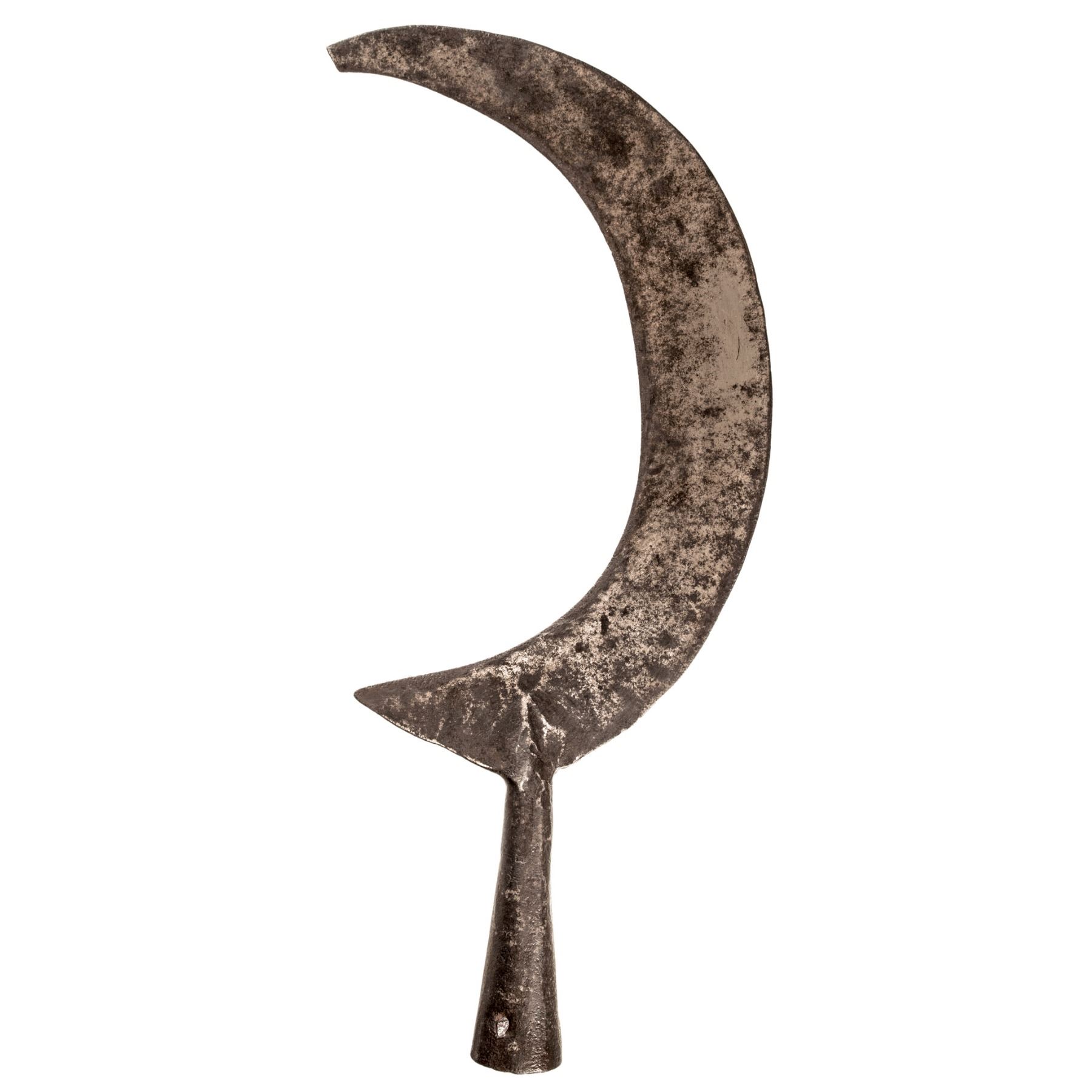 Late 17th to early 18th century, Crescent Iron Halberd Head with Makers ...