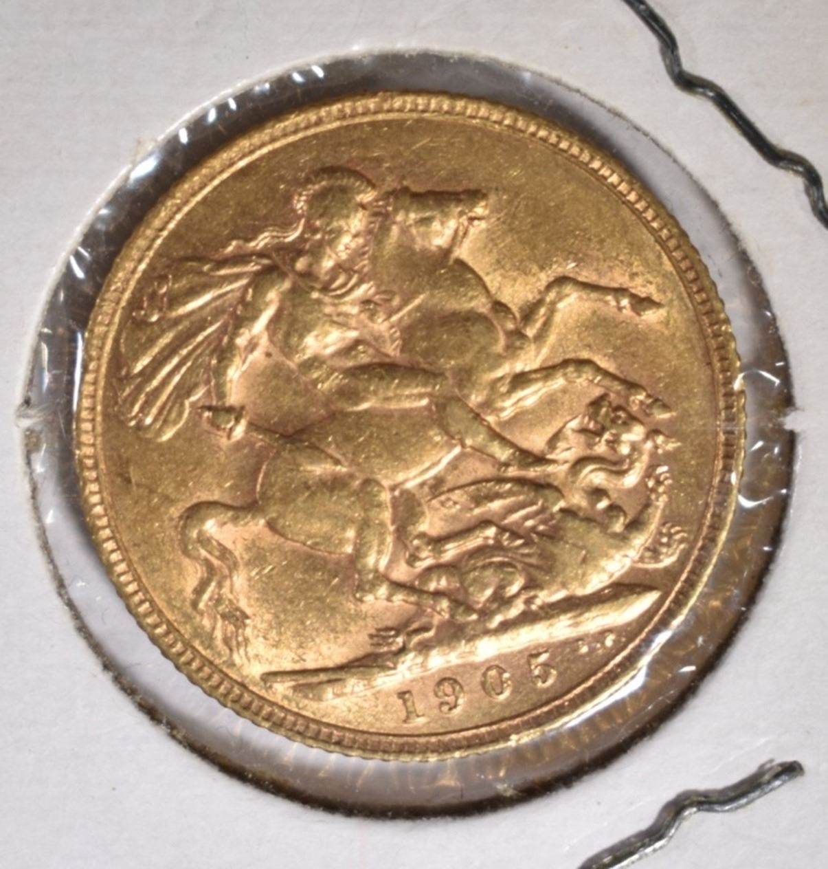 1905 BRITISH GOLD SOVEREIGN
