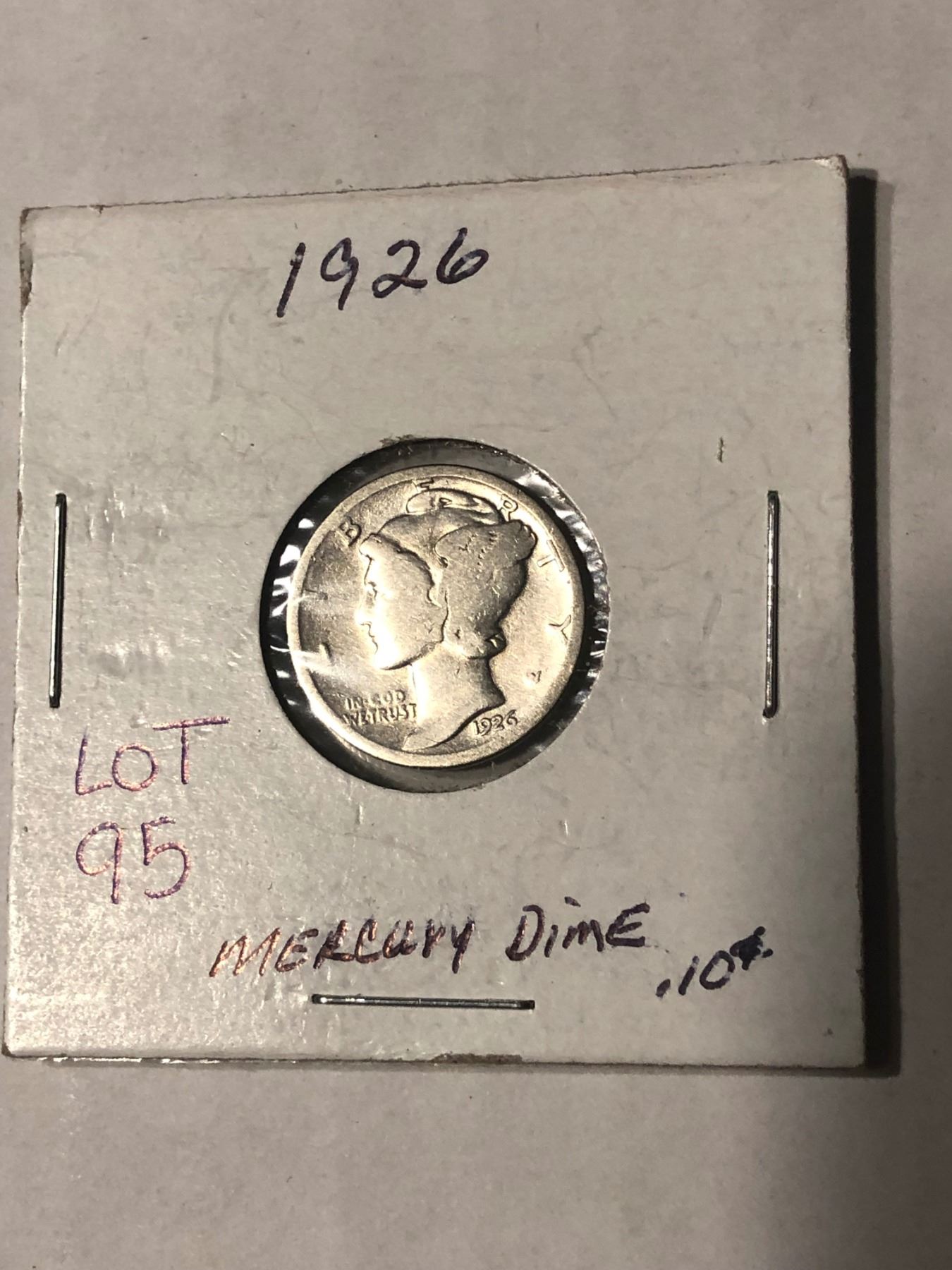 1926 Mercury Silver Dime Nice Early US Silver Dime