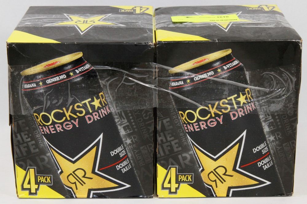 8 CANS OF ROCK STAR ENERGY DRINK