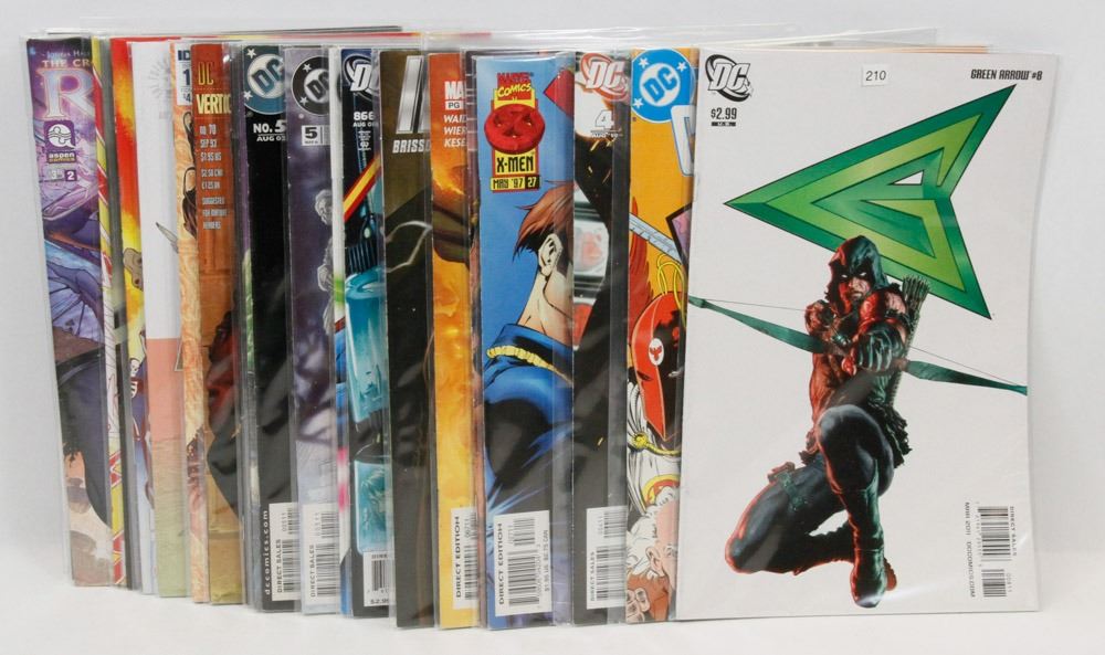 LOT OF 30 VARIOUS COMICS, MARVEL, DC & INDY