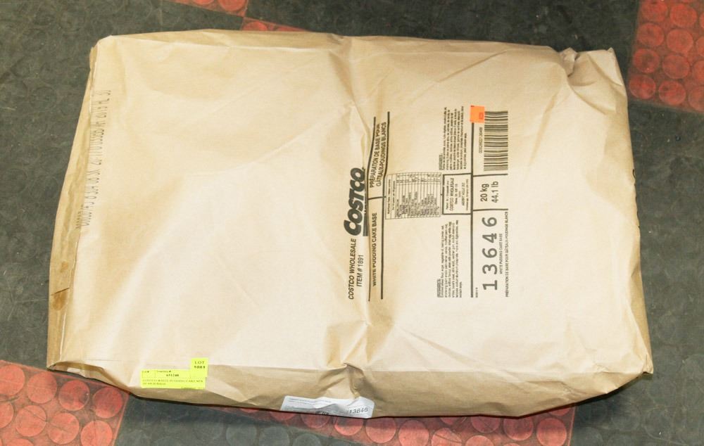 COSTCO WHITE PUDDING CAKE MIX IN 44LB BAGS