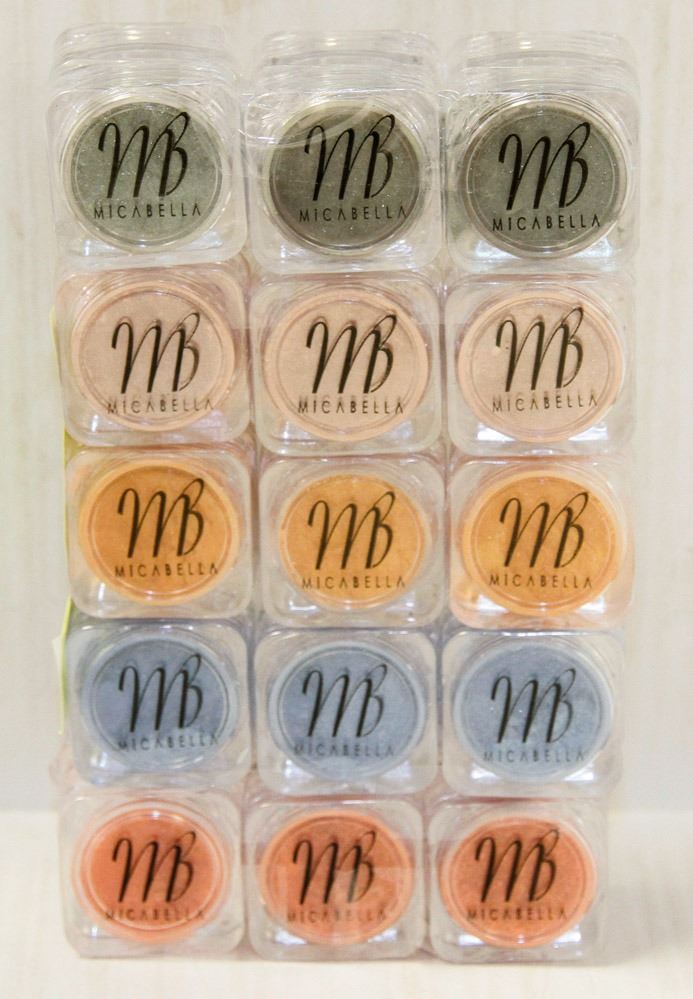 15 MICABELLA EYESHADOW SHIMMER POWDER IN ASSORTED