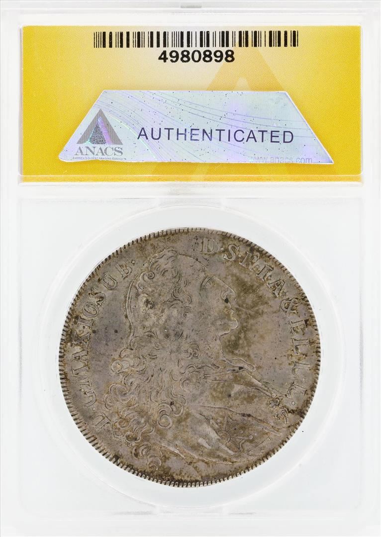 1768 Thal Germany Bavaria Coin ANACS VF35