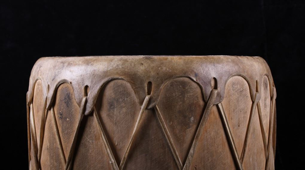 Plains Indian Rawhide Stretch Drum