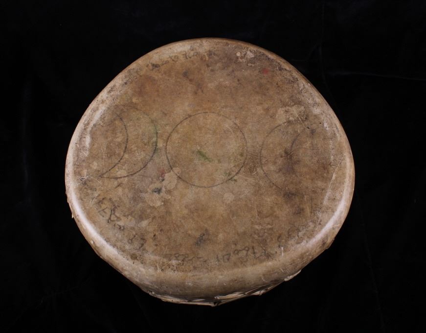 Plains Indian Rawhide Stretch Drum