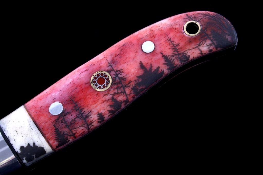 Montana Territory Knives Yellowstone Fire Knife