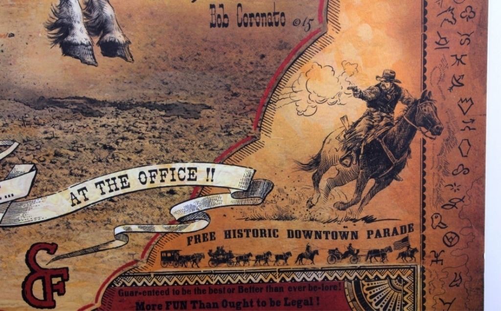 Cheyenne Wyoming Frontier Days Rodeo Poster