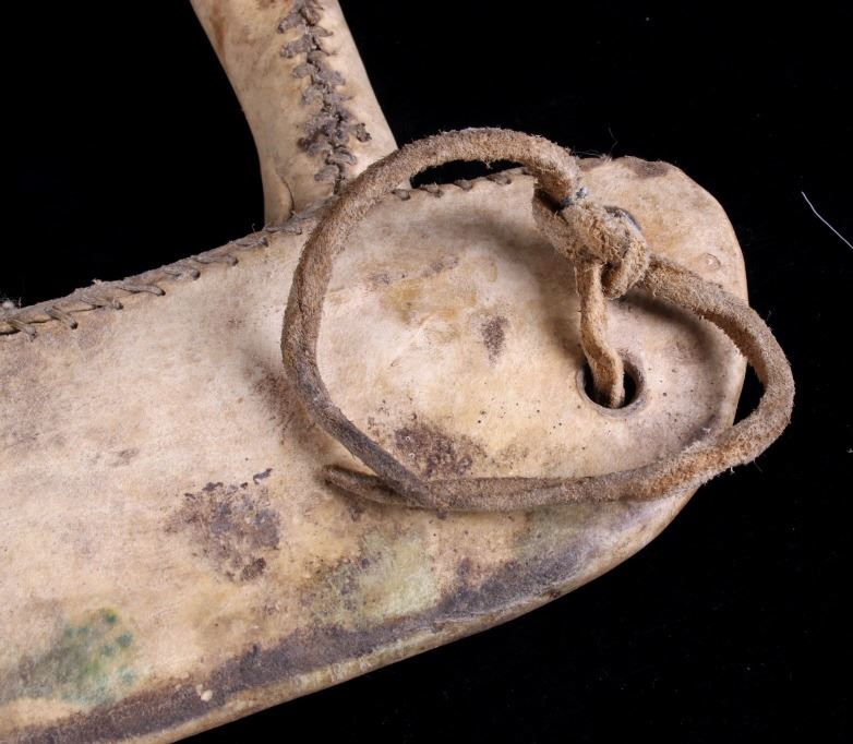 Comanche Wood and Rawhide Saddle 19th Century