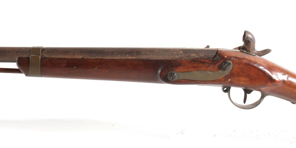 Early Black Powder Musket with Bayonet 1830-1860
