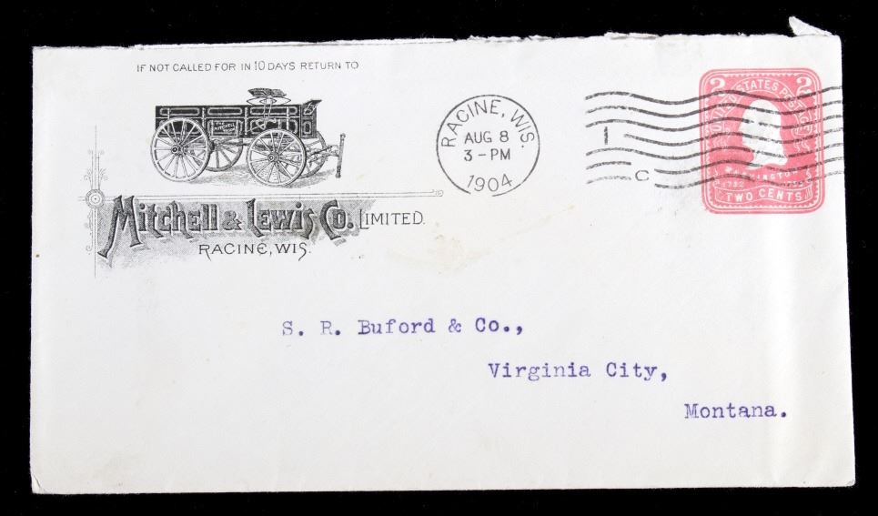 Buford Merc. Co. Carriage and Wagon Letters c 1900