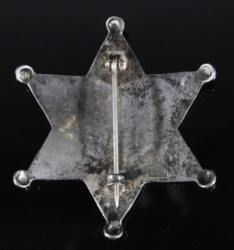 Pair of Native American Indian Police Badges