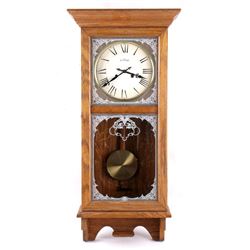 Antique Cornwall Oak Wall Clock