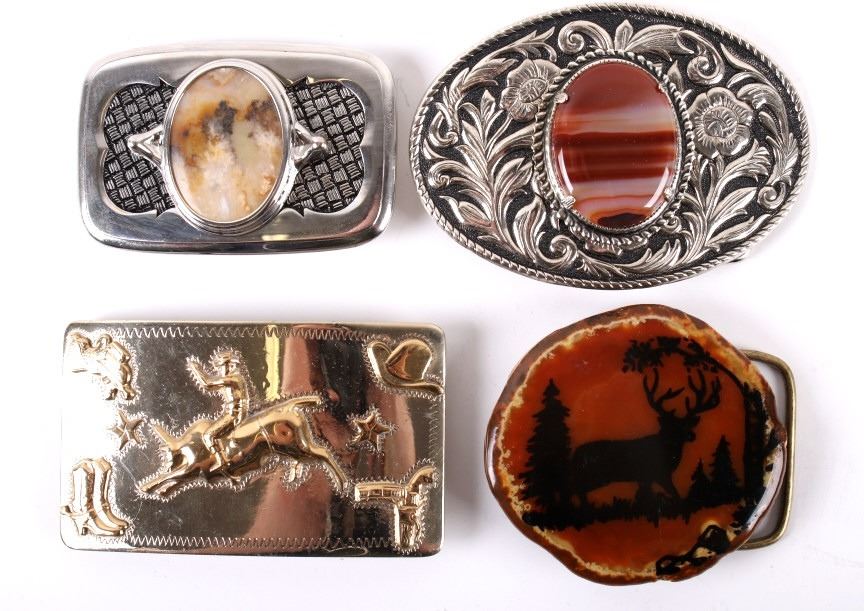 Collection of Western Belt Buckles