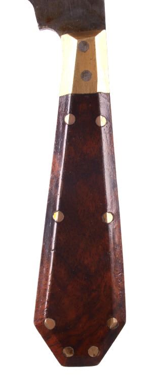 Select Custom Coffin Handle Drop Point Bowie Knife