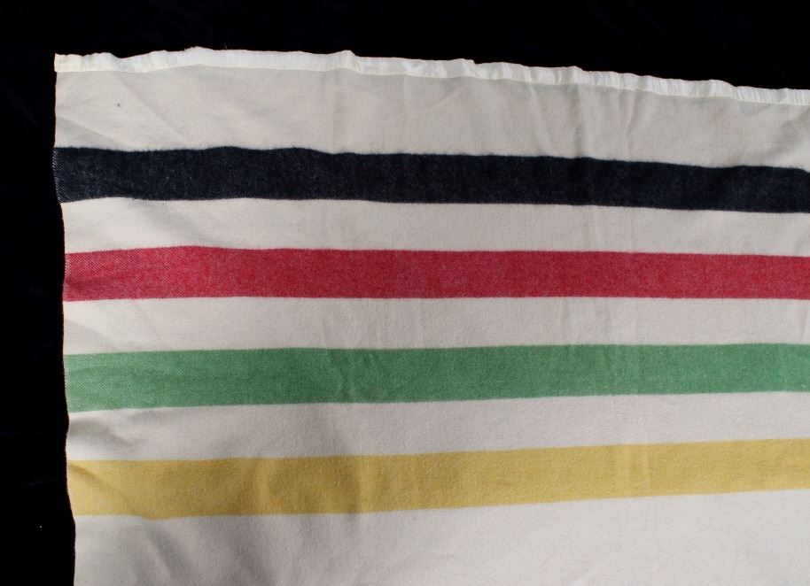 Traditional Striped Wool Trade Blanket