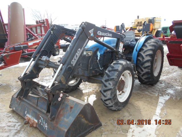 NEW HOLLAND TN75 TRACTOR