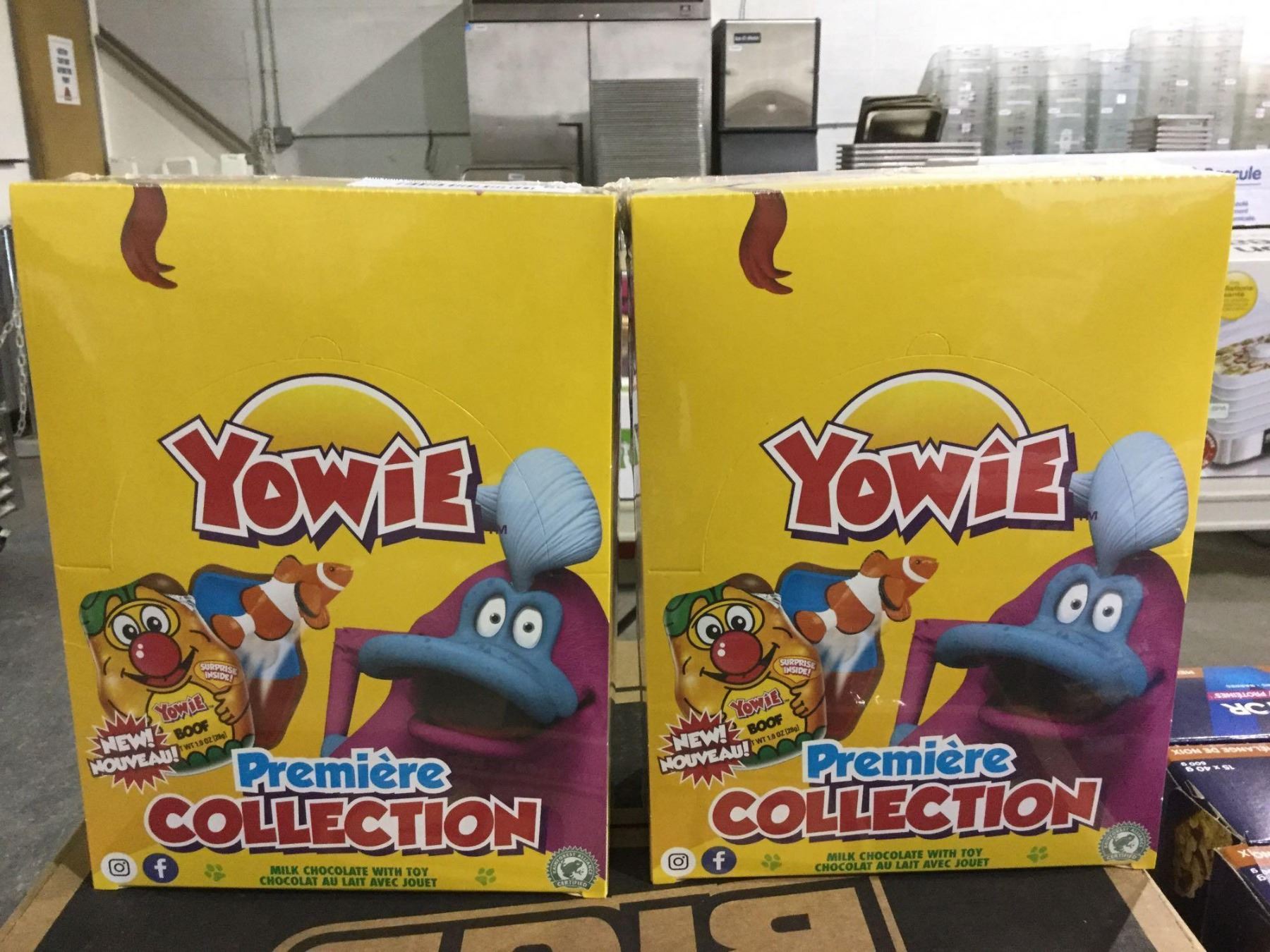 Yowie Milk Chocolate Collectible Candy (12 x 28g) Lot of 2