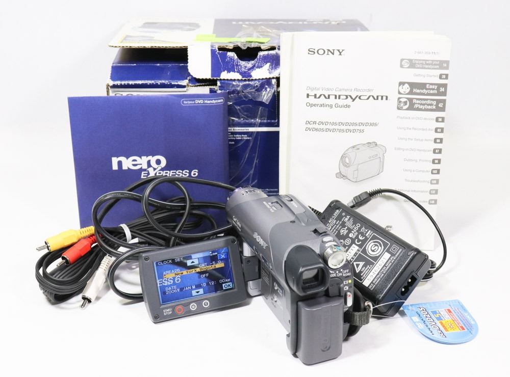 SONY HANDYCAM VIDEO DVD CAMERA RECORDER