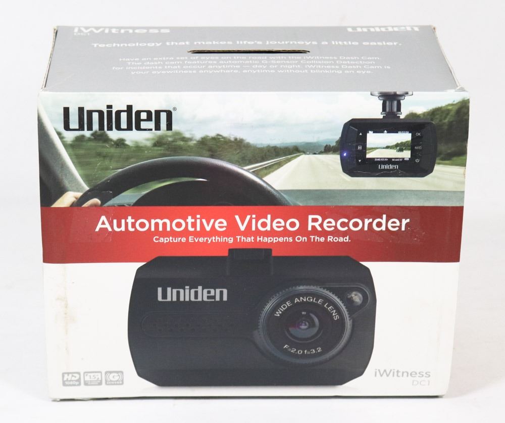 UNIDEN DC1 HD 1080P COMPACT DASH CAMERA