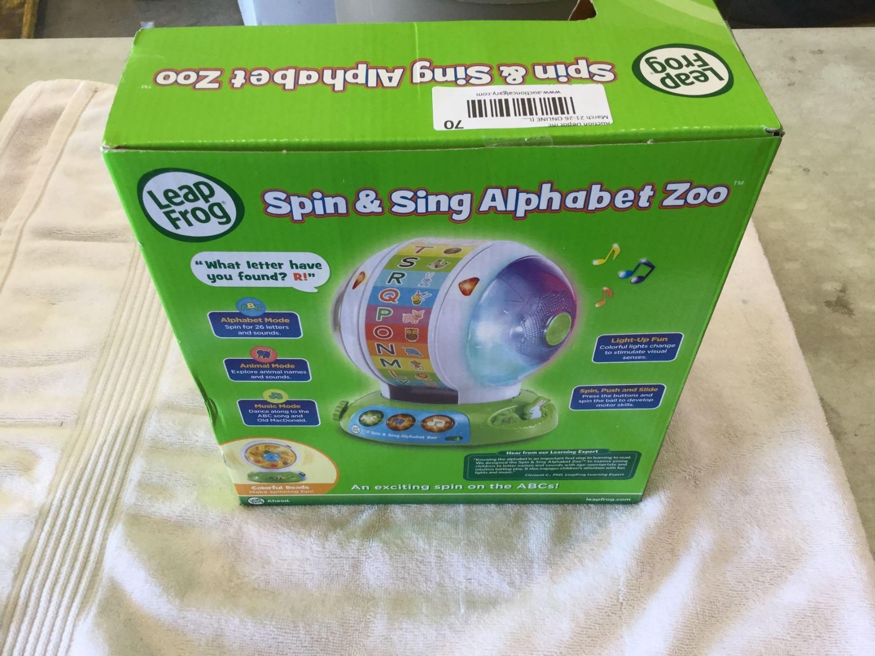 Leap Frog Alphabet Zoo Toy