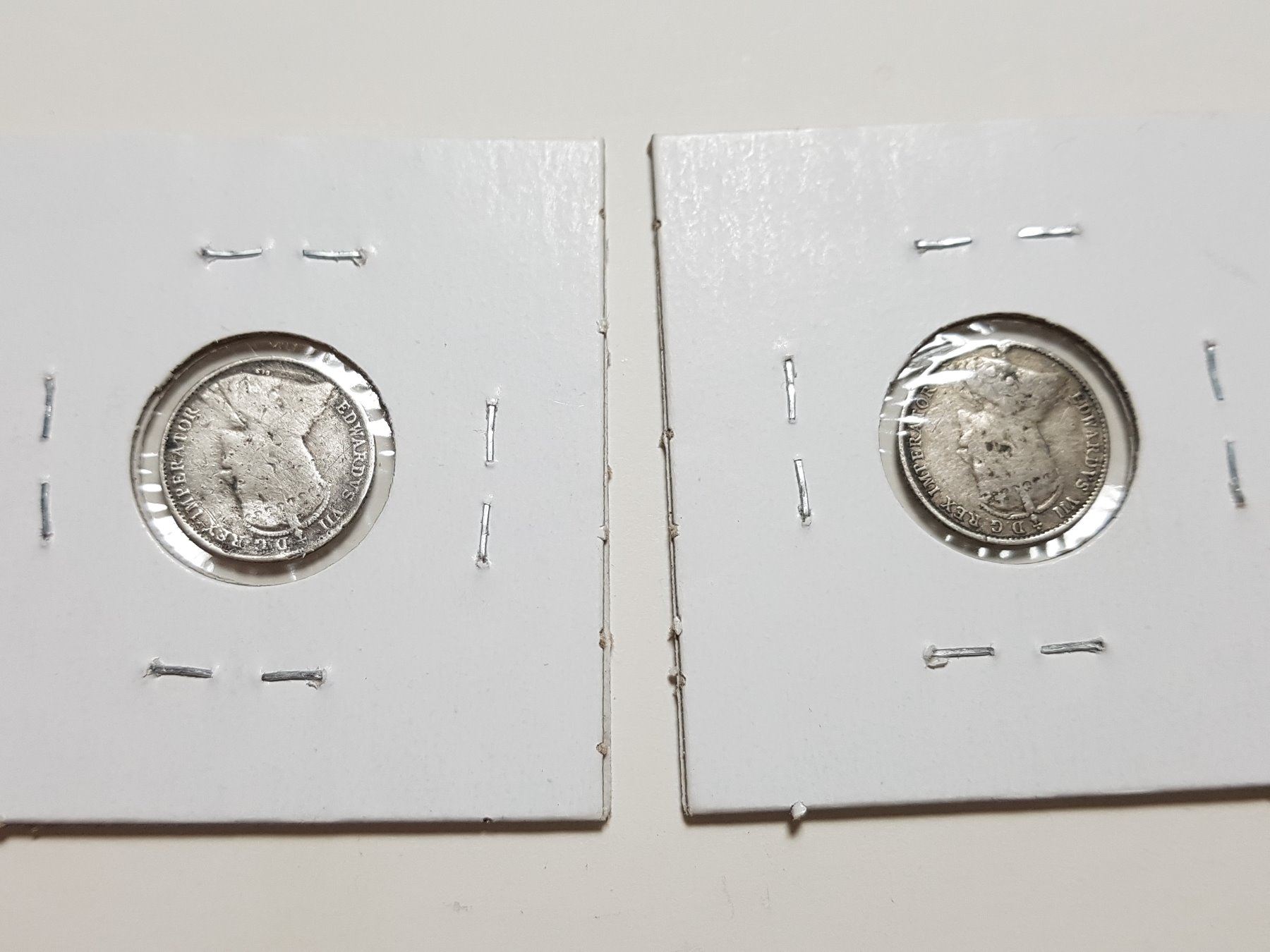 1902H, 1903H, LARGE H FIVE CENT SILVER COINS