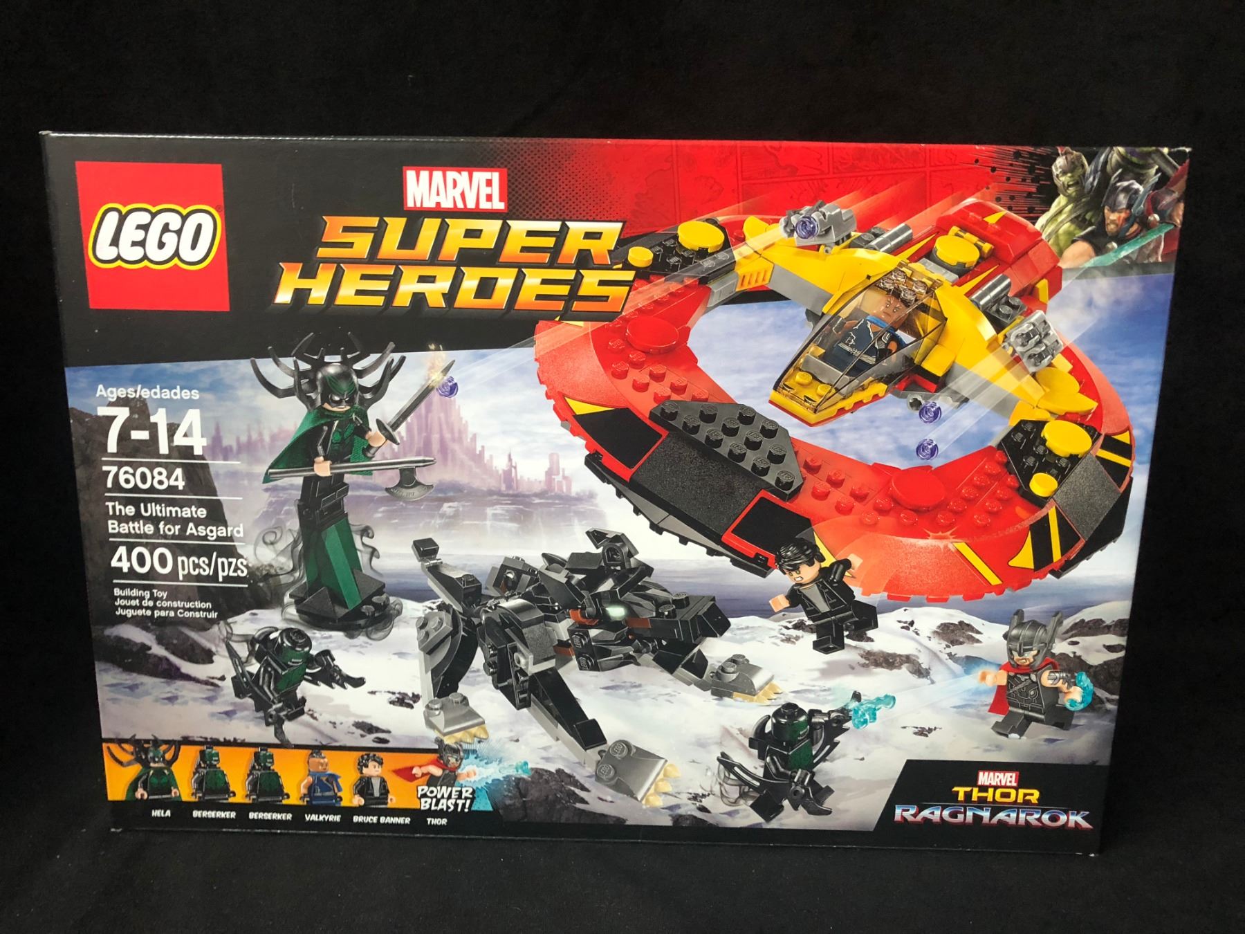 76084 LEGO Marvel Super Heroes - Thor Ragnarok The Ultimate Battle For ...