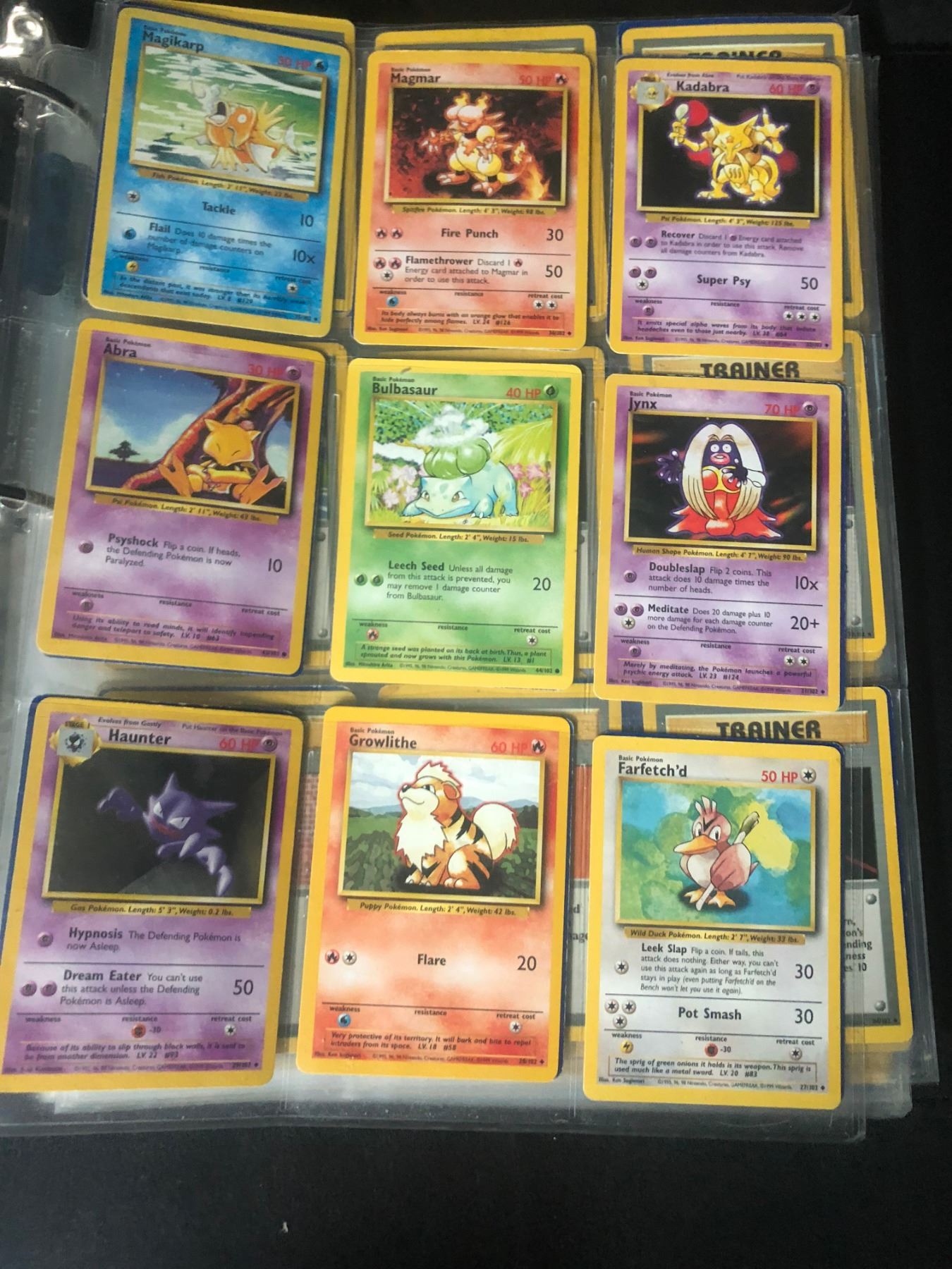 POKEMON TRADING CARDS LOT FULL BINDER pokemon-trading-cards-lot-full-binder