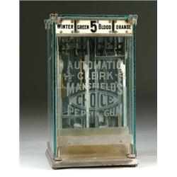 MANSFIELD’S “AUTOMATIC CLERK” GUM MACHINE