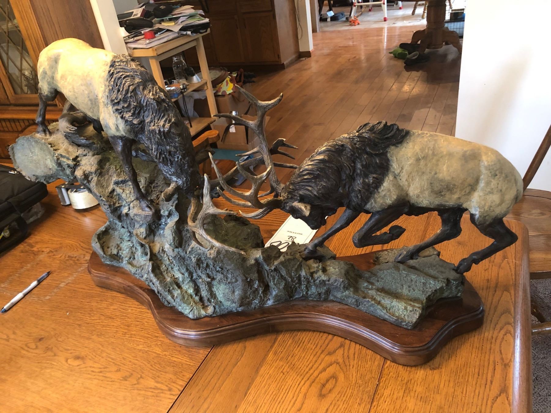 PRIMITIVE FORCE BRONZE by LORENZO GHIGLIERI: RETAIL $32,000.00 CURRENT