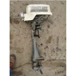MIGHTY MITE 2HP OUTBOARD BOAT MOTOR/ELECTRONIC IGNITION