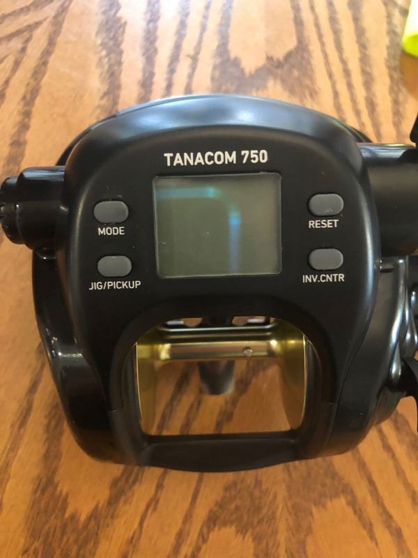 TANACOM 750 FISHING POWER ASSIST ELECTRIC REEL/NEW $599.99