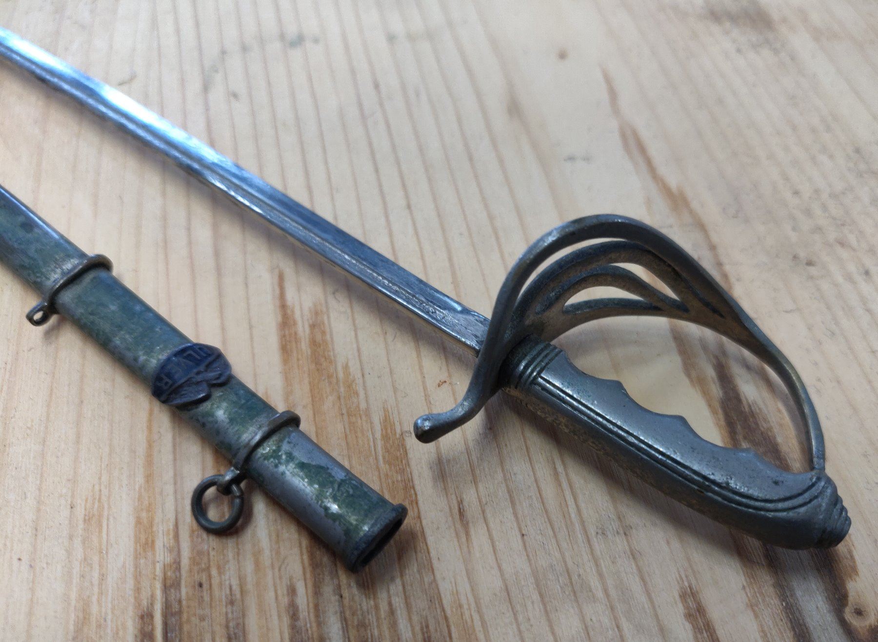 Culver Black Horse Troop Buckle + Mini Sword