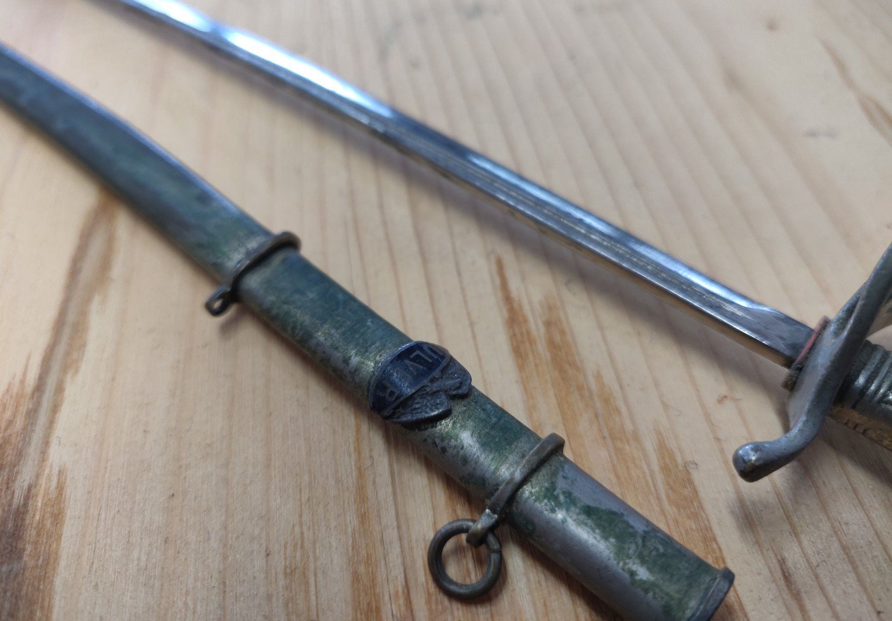 Culver Black Horse Troop Buckle + Mini Sword