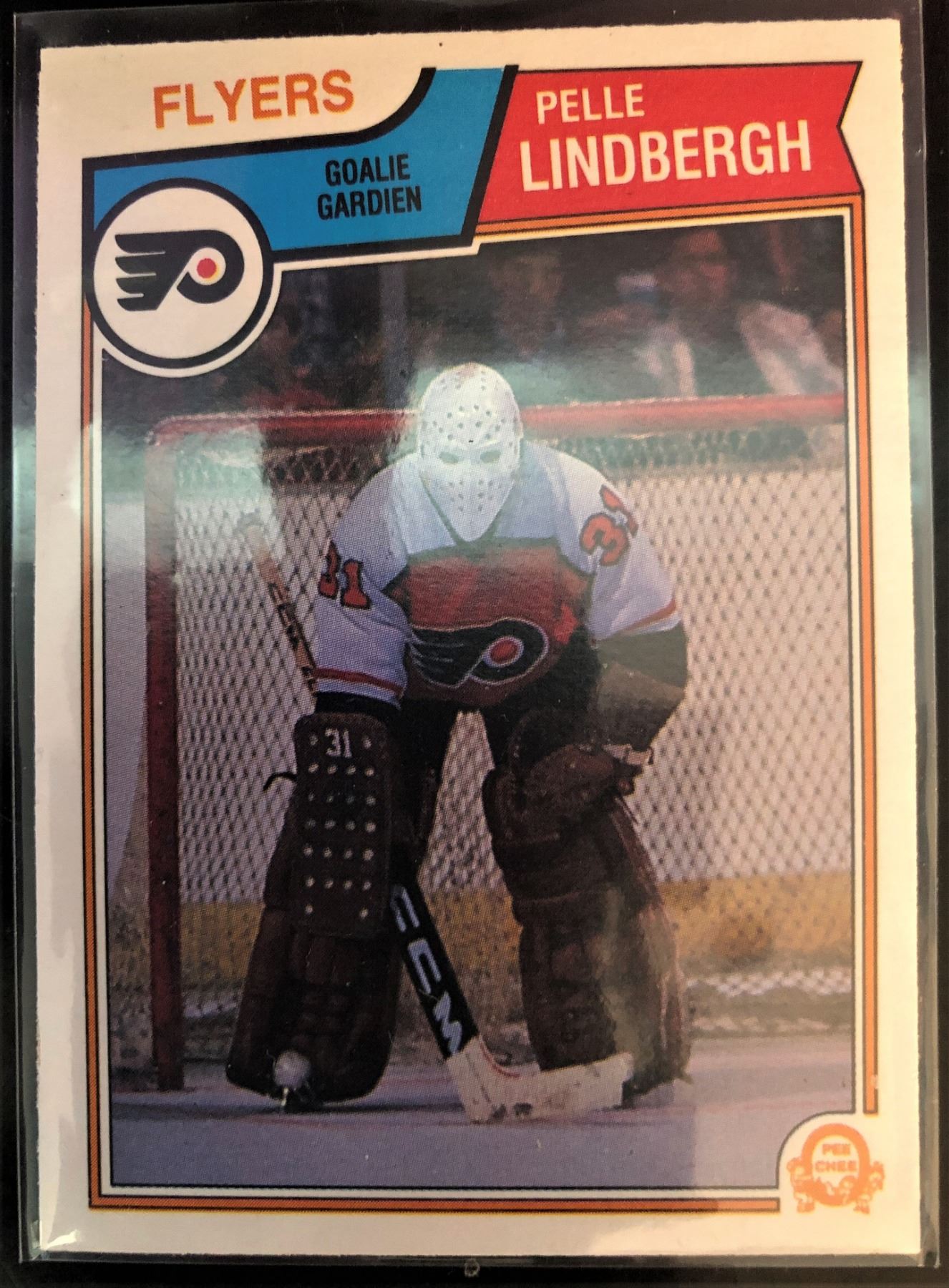1983-84 O-Pee-Chee Pelle Lindbergh Rookie Card Mint