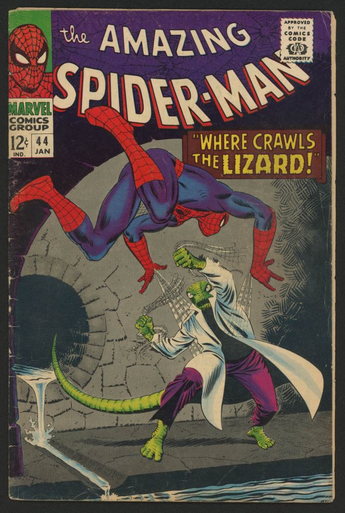 1967 "The Amazing Spider-Man" Issue #44 Marvel Comic Book