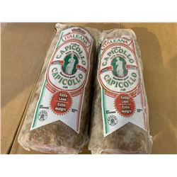 Italena Cooked Capicollo Style Sausage Mild Lot of 2