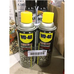 WD-40 Rust Release Penetrant Spray (311g) Lot of 2