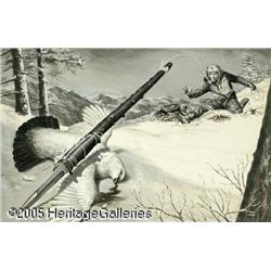 Bruce Minney - Original Magazine Story Illustration